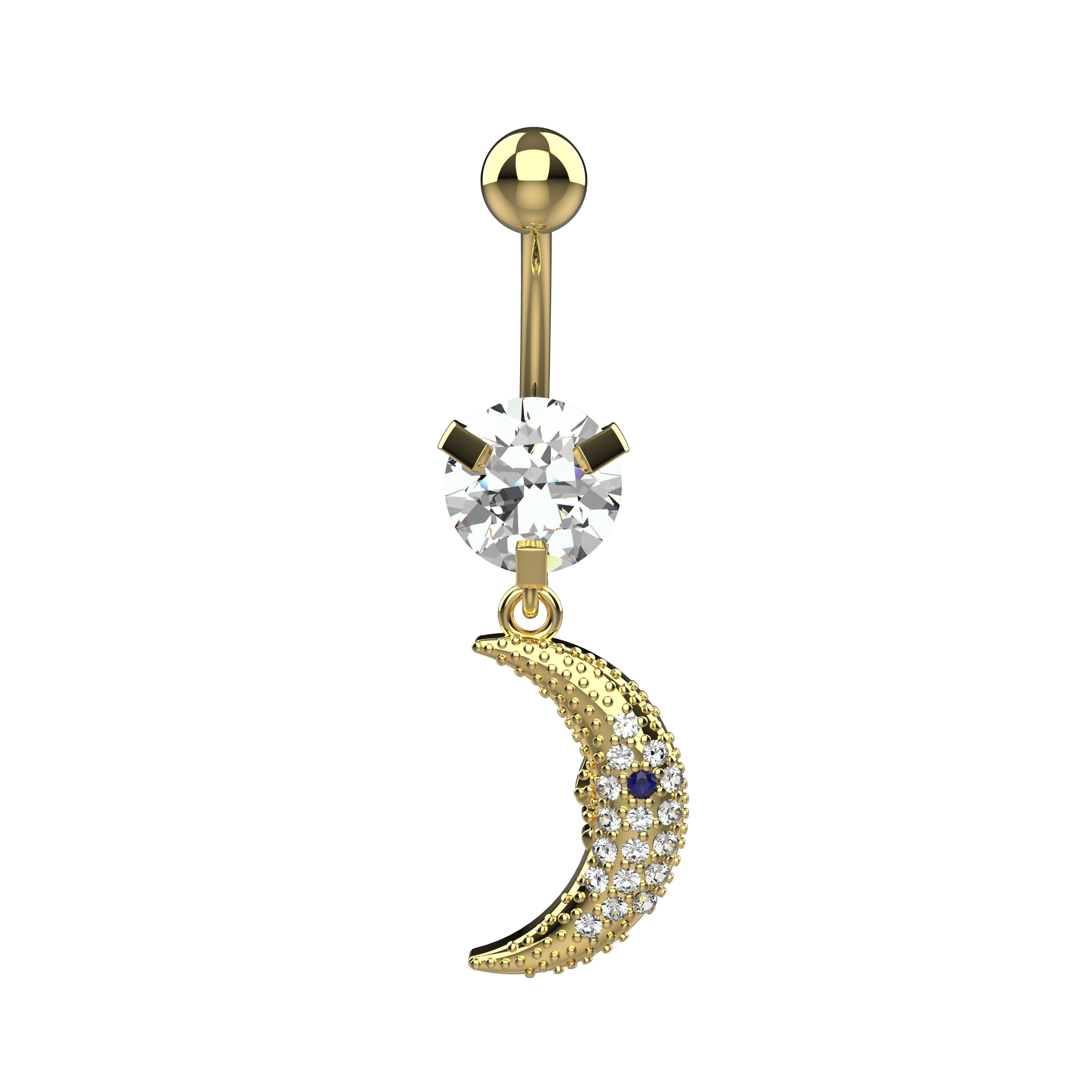Gold Belly Rings – Belly Button Jewelry for Navel Piercing – The Ethnic ...
